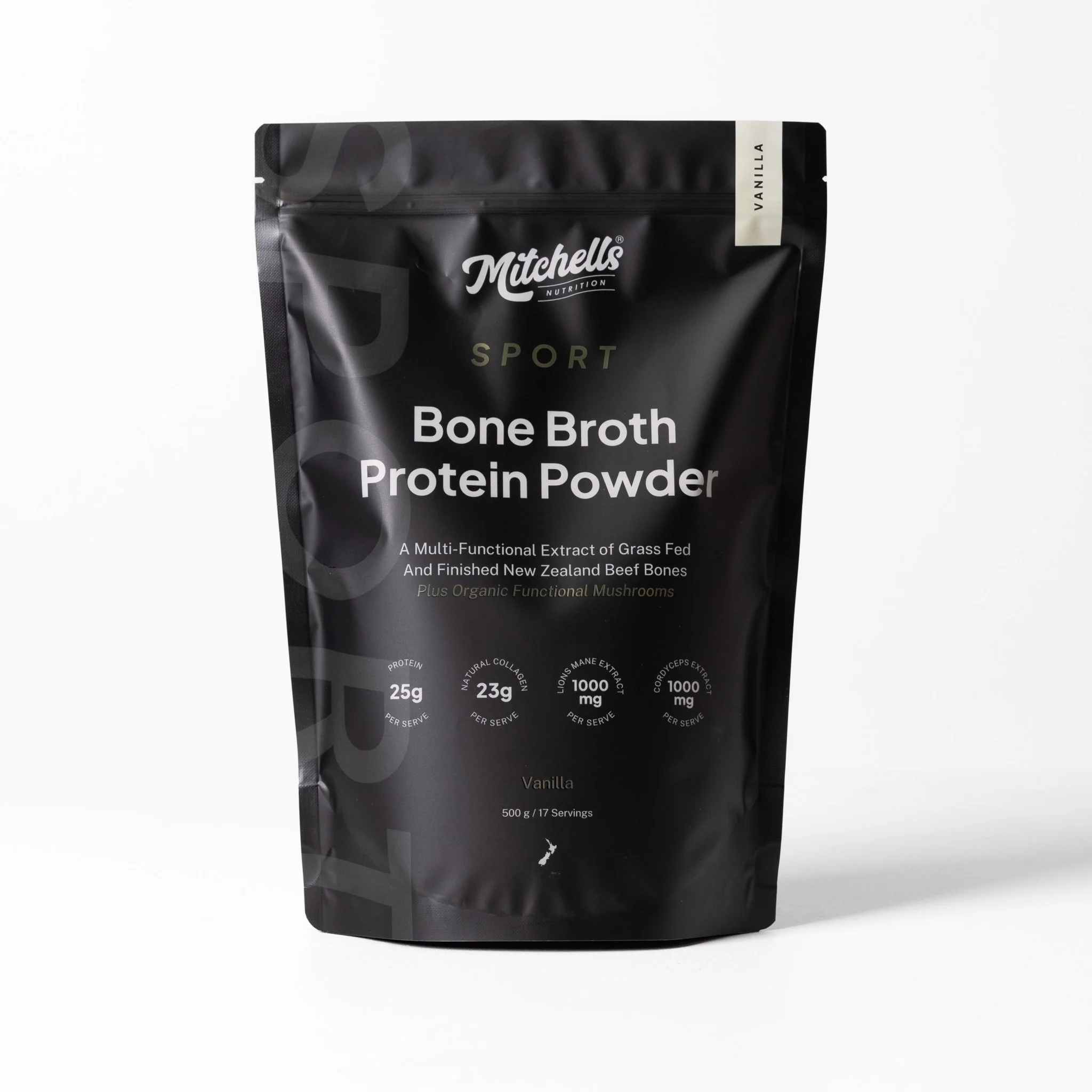 Mitchells Vanilla Bone Broth Protein Powder SPORT 500gms - Innate ...